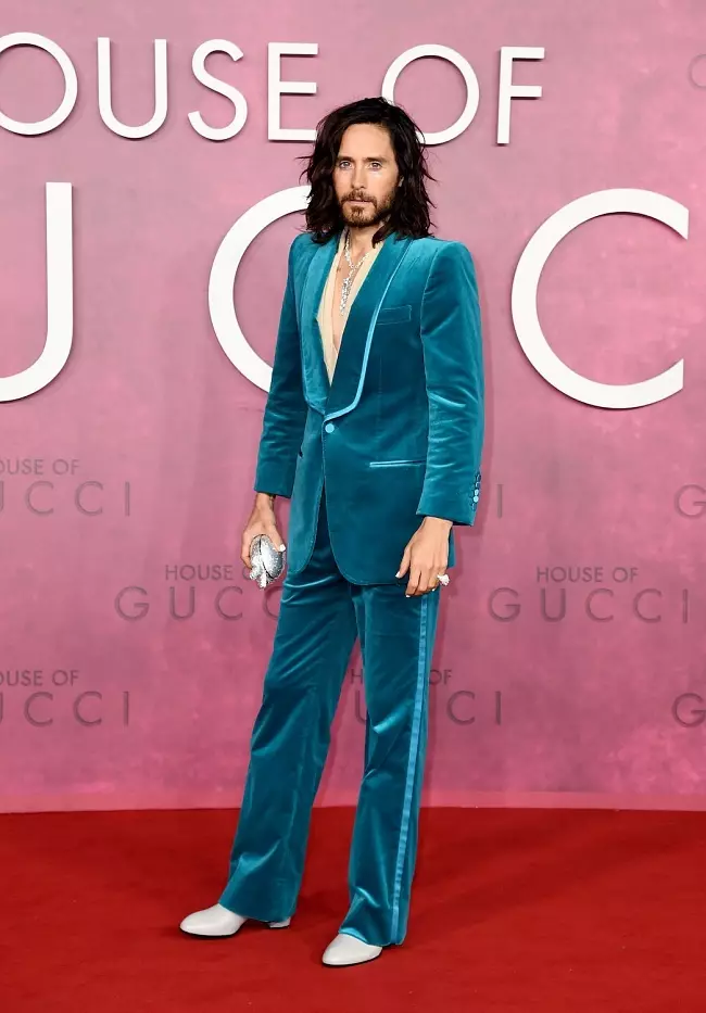 Jared Leto Gucci öltönyben, 6. fotó