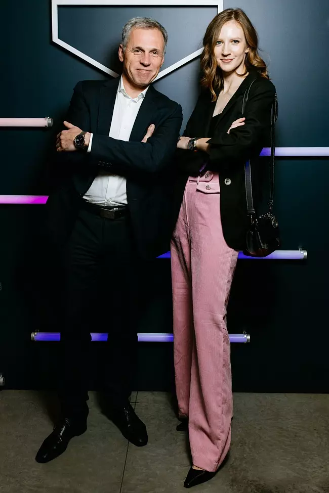 Oleg Kaidalov, CEO TAG Heuer, lan Elena Sherstobitova foto # 6