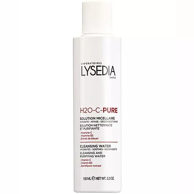 ሚሴላር ማጽጃ ሎሽን በቫይታሚን ሲ Lysedia H2O-C-Pure Solution Micellar Photo # 6