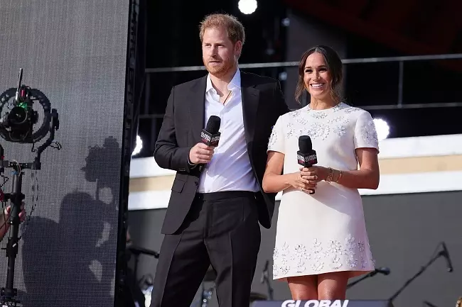 Igikomangoma Harry na Meghan Markle, 2021 ifoto # 1