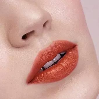 Et eksempel på hvordan læbestiften Bobbi Brown & Ulla Johnson Crushed Lip Color (nuance Loulou) ser ud på læberne foto #9