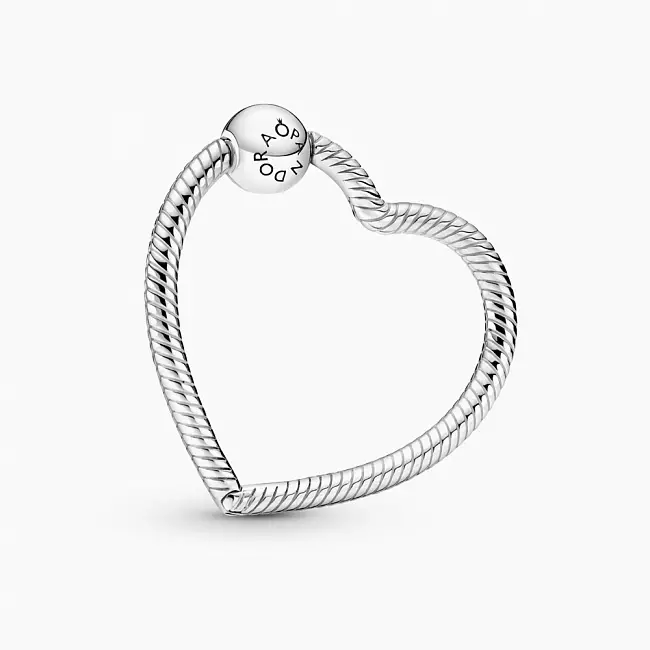 Pandora Moments ürək şəklində kulon-brelok, 3990 rubl, pandorarussia.ru şəkil № 6