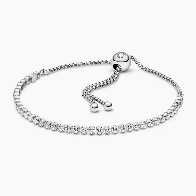 Tennis bracelet Pandora Sparkling Slider, 4990 rubles, pandorarussia.ru litrato # 7