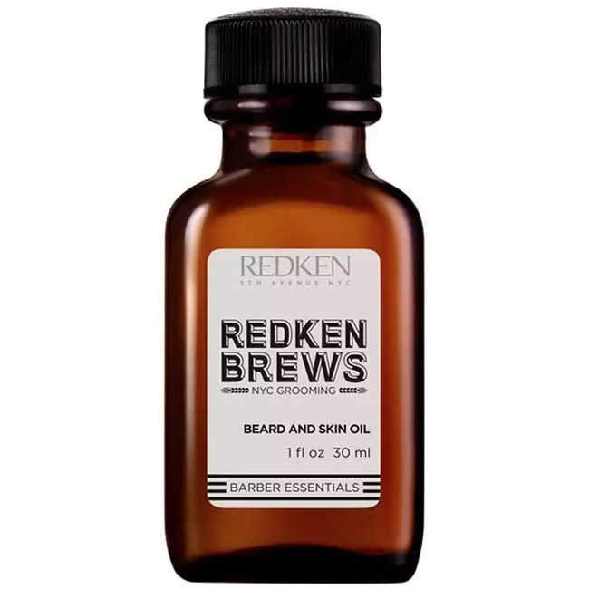 Olía fyrir skegg og andlitshúð Redken Brews Beard and Skin Oil mynd # 4