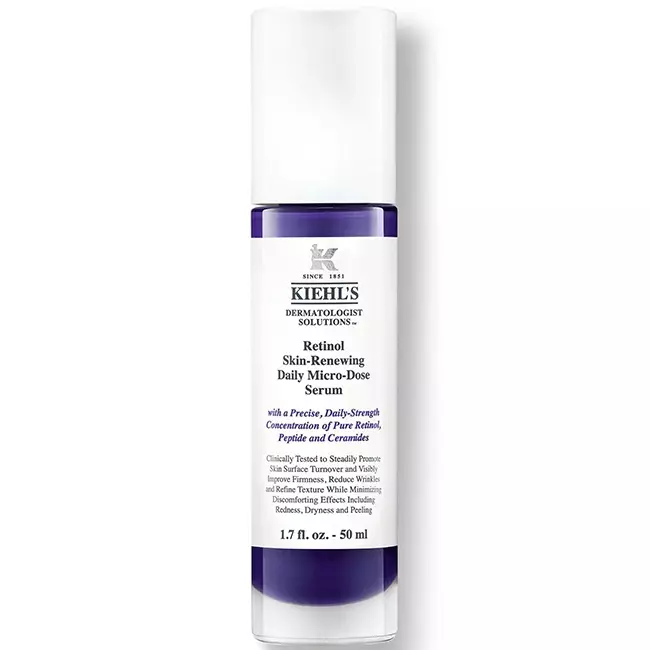 Ар бир күн үчүн ретинолдун микро-дозасы бар сыворотка Kiehl's Retinol Терини жаңылоочу күнүмдүк микро-доза сывороткасы фото №15