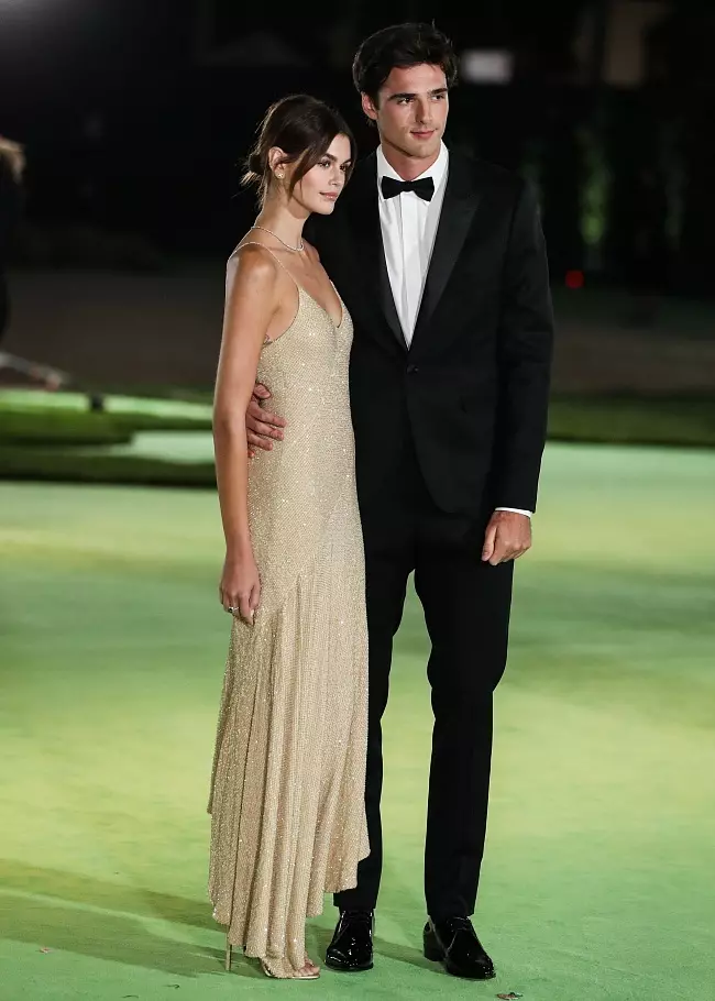 Kaia Gerber a Jacob Elordi bei der Ouverture vum American Film Academy Museum, 2021 Foto # 5