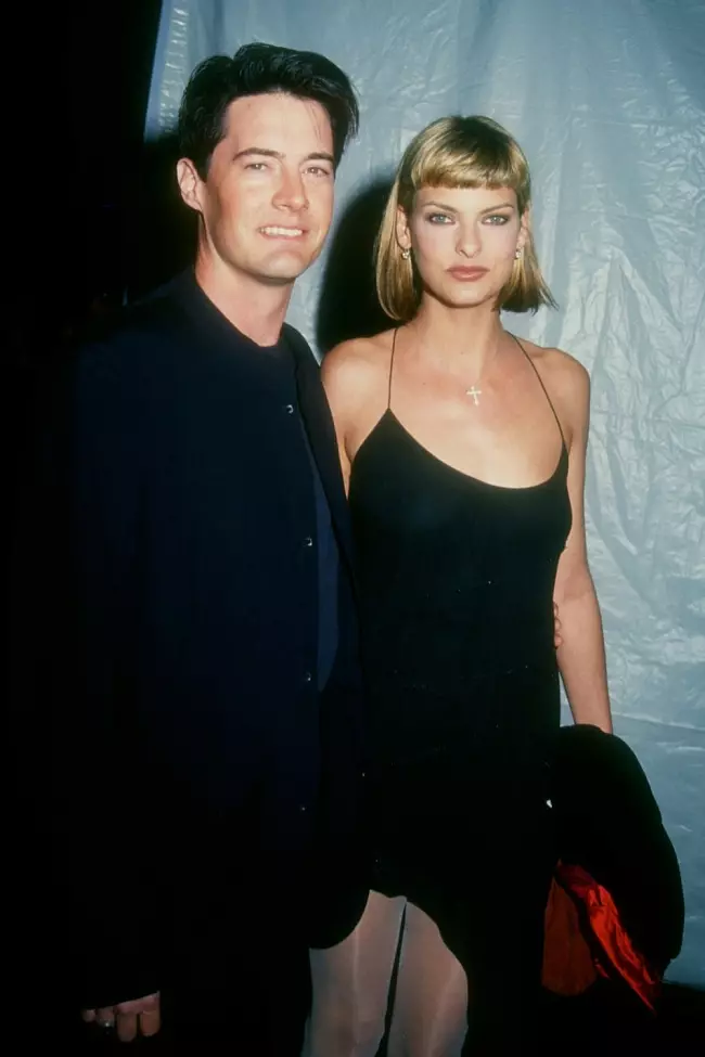 Kyle McLachlan na Linda Evangelista mu mujyi wa Culver (California), ifoto 1994