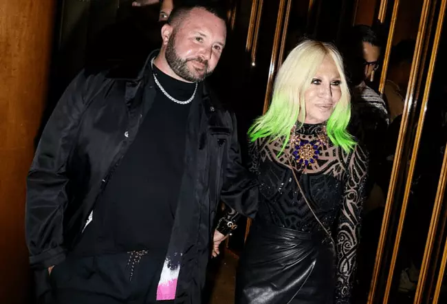 Kim Jones și Donatella Versace fotografia # 1