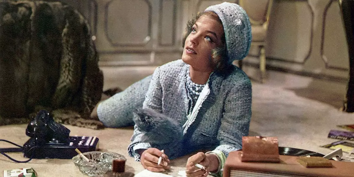 Romy Schneider உடனான படங்கள், அதில் இருந்து உங்களை நீங்களே கிழிக்க முடியாது