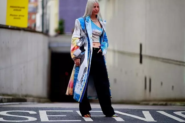 London Moda Həftəsində Streetstyle şəkli № 7