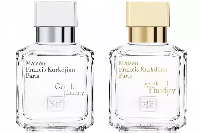 Eau de parfum Maison Francis Kurkdjian જેન્ટલ ફ્લુઇડિટી સિલ્વર અને જેન્ટલ ફ્લુઇડિટી ગોલ્ડ ફોટો # 2