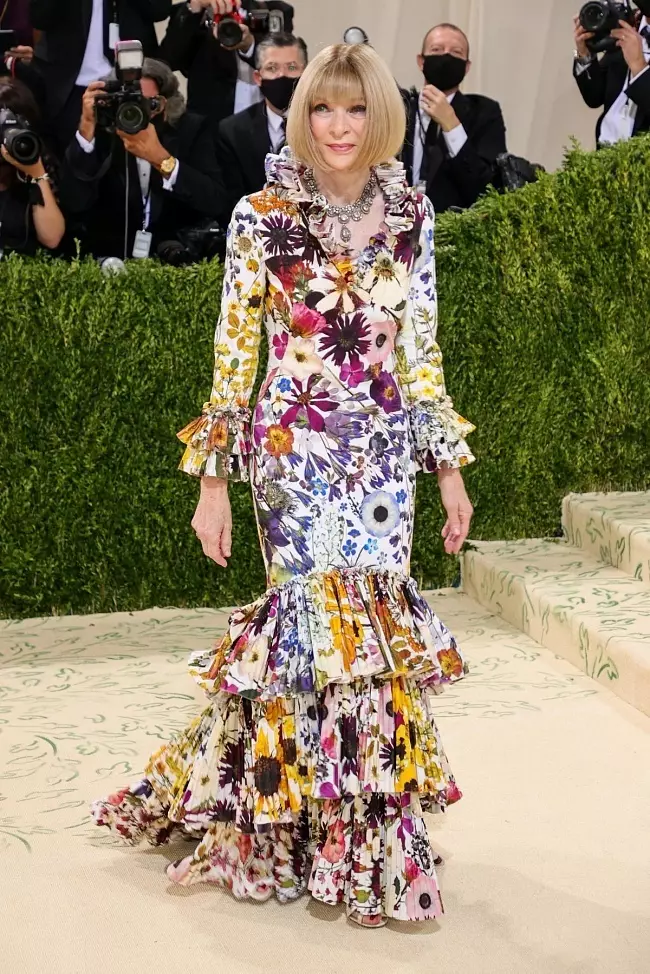 Anna Wintour di Oscar de la Renta foto # 4