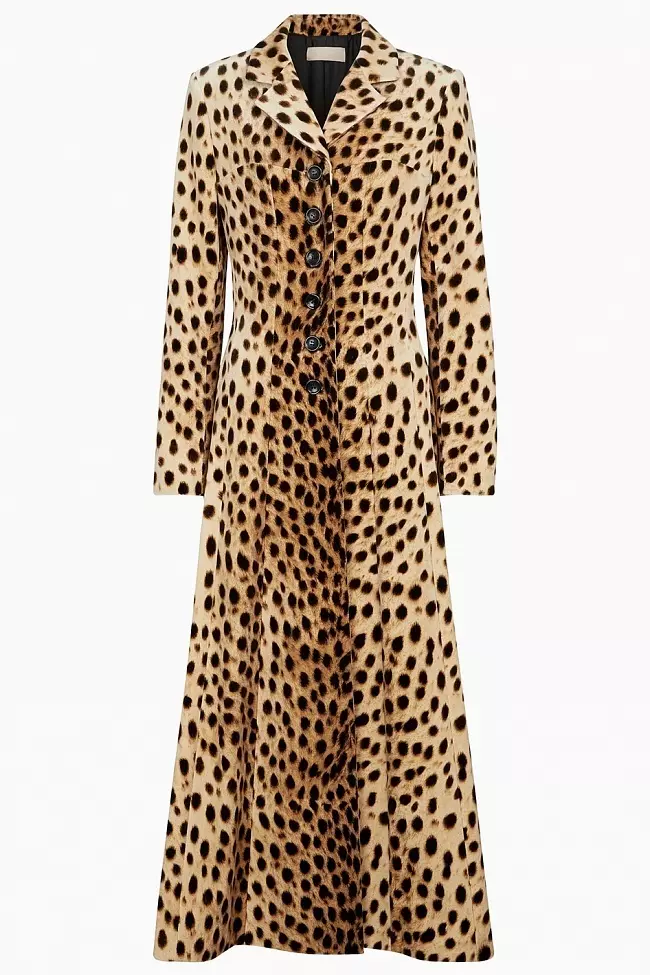 Leopard palto Alaïa, 275.575 rubl, mytheresa.com şəkil № 13