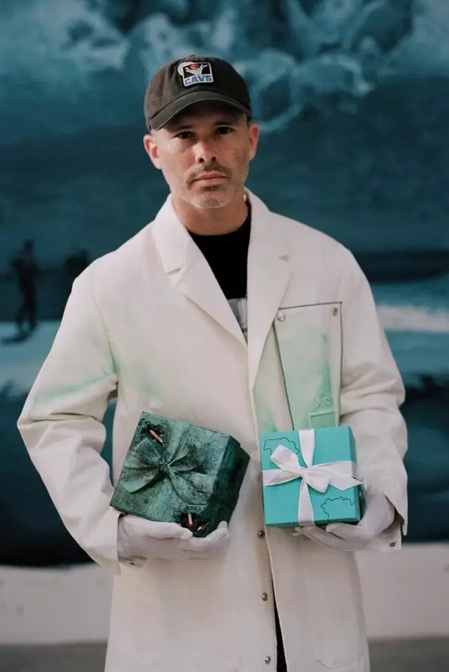 Daniel Arsham y la foto n. ° 2 de Tiffany Blue Box®