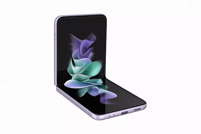 Galaxy Z Flip 3 nga litrato # 2