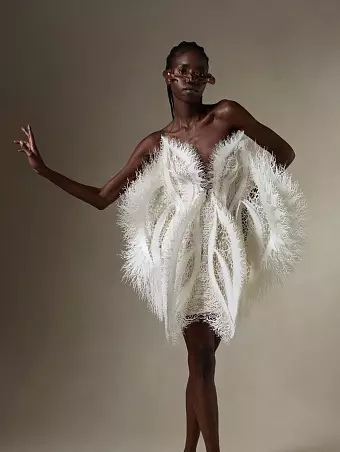 Iris Van Herpen Haute Couture podzim-zima 2021/22, fotografie # 7