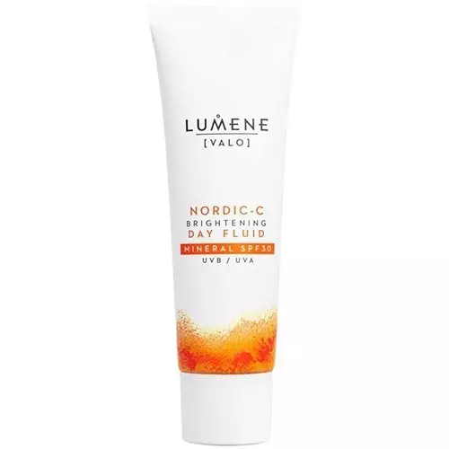 ඛනිජ පෙරහන SPF30 Lumene Nordic-C [Valo] ඡායාරූපය # 6 සමඟ දීප්තිමත් දින තරල