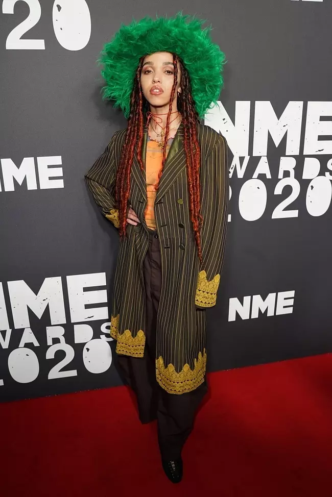 FKA Twigs u Jean Paul Gaultieru na dodjeli NME nagrada, 2020. fotografija br. 4