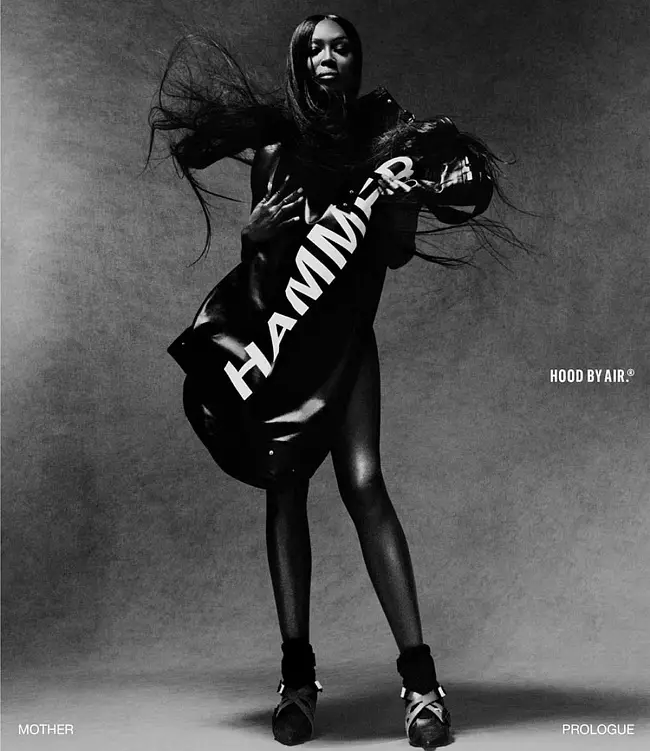 Naomi Campbell kuri Hood byamamaza kwamamaza, 2021 ifoto # 21