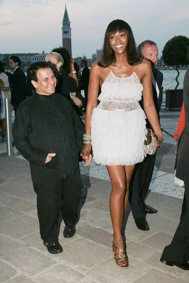 Azeddine Alaya na Naomi Campbell, ifoto ya 2007