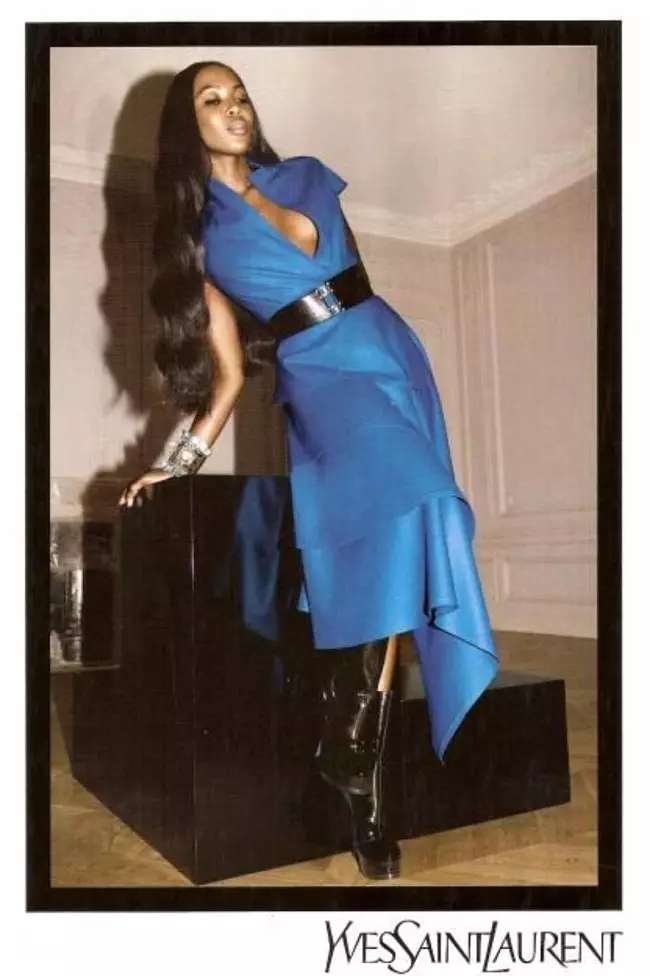 Naomi Campbell i Yves Saint Laurens reklamekampanje bilde #7