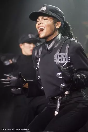 Janet Jackson op 'e Rhythm Nation Tour foto # 5