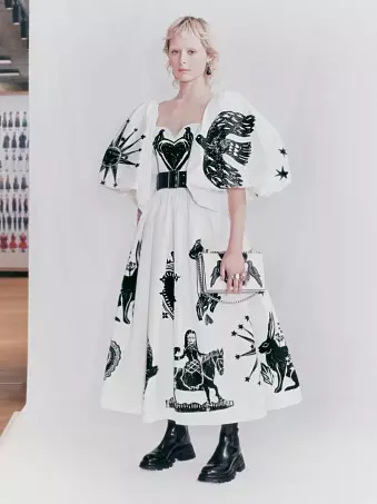 Alexander McQueen 가을 겨울 2021/22 사진 # 6