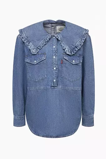 Denimbluse Ganni x Levi's, 29 950 rubler, tsum.ru foto # 8