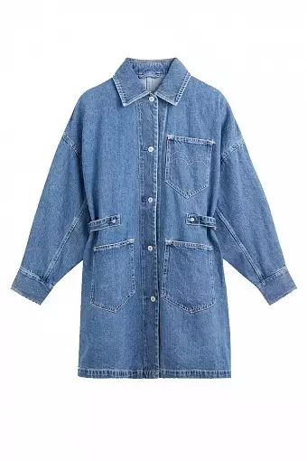 Denim shirt Larawan ni Levi # 13