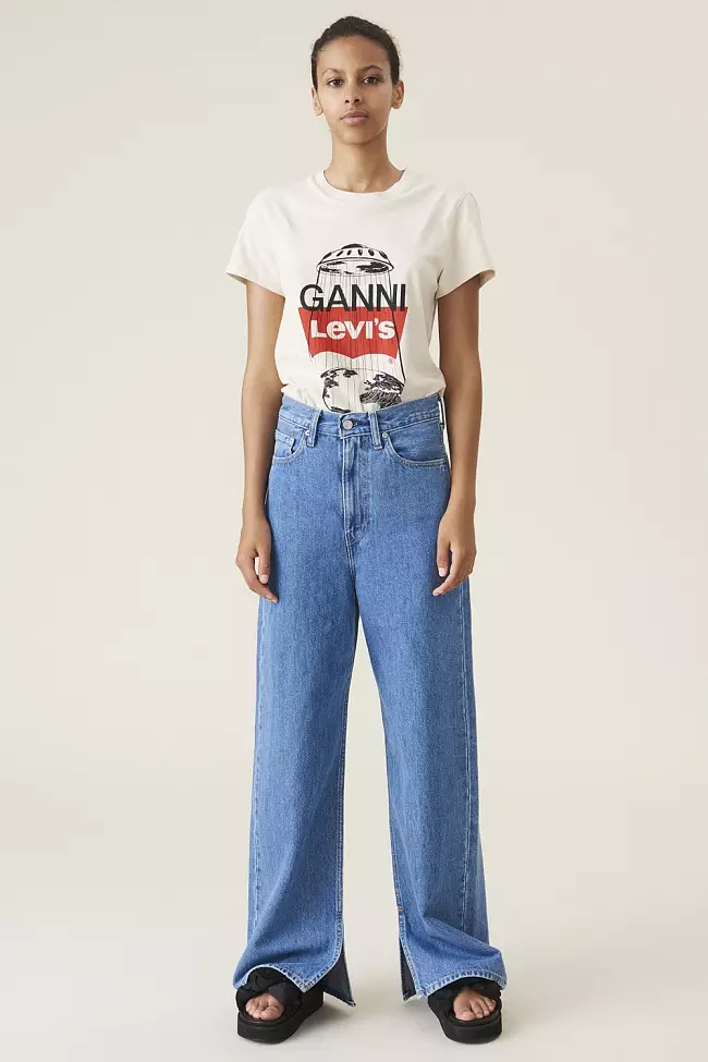 Ganni x Levi's mynd númer 14