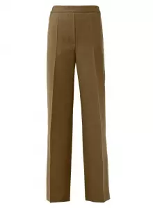 Wide Leg Paminne Wool Blend Trousers Photo No. 10