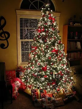 10 formas de decorar un árbol de Navidad para el año nuevo (no es demasiado tarde) foto # 32