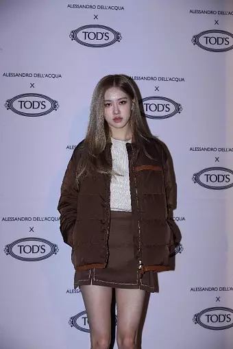 Rosé på Tod's-arrangementet i Seoul bilde #10