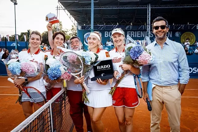 Ksenia Sobchak bakero perfektuekin BOSCO FRIENDS OPEN txapelketa solidarioko argazkia # 2