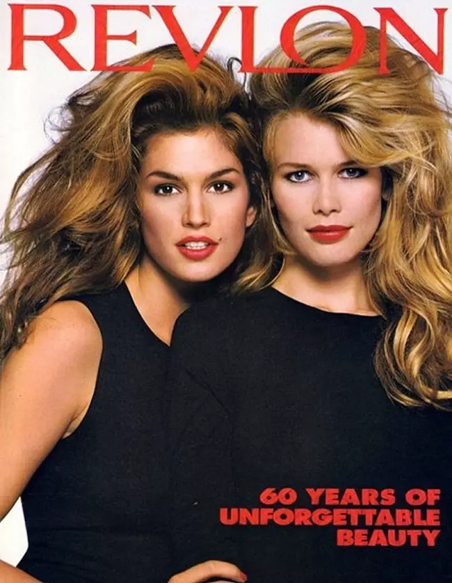 Cindy Crawford și Claudia Schiffer fotografia # 12