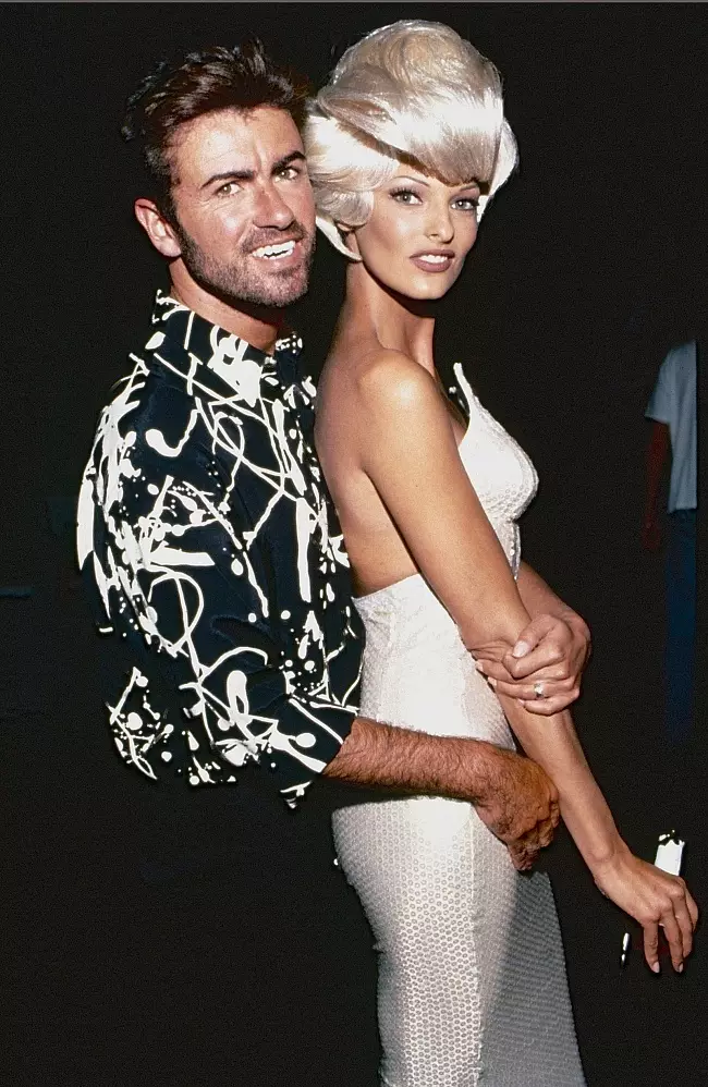 George Michael și Linda Evangelista fotografia #4