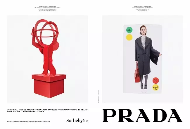 Prada presenteerde een reclamecampagne voor de herfst-wintercollectie - 2020 foto # 1