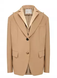 Beige Doppeljacke Foto # 1