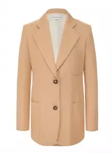 Beige Baumwolljacke Foto # 6