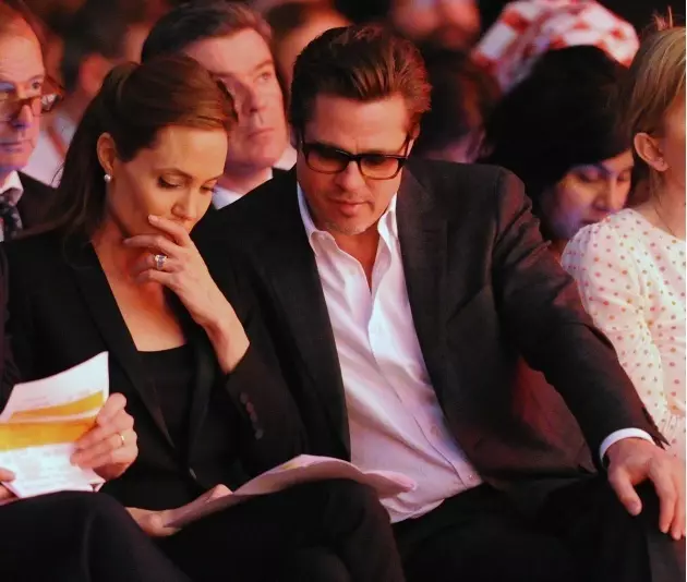 Angelina Jolie dan Brad Pitt foto #1