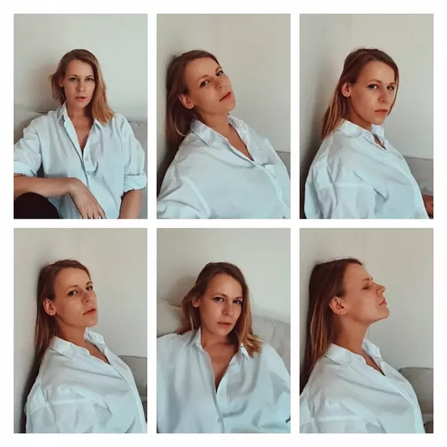 Alexandra Child, Evgeniya Pavlin, Tatyana Bant və digər moskvalı modaçılar Armani Beauty layihəsinin №1 fotosunda