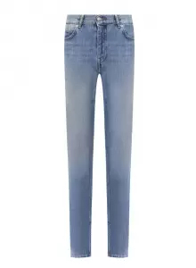 Lichtblauwe skinny jeans foto # 20