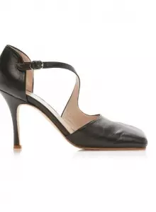 Mary's asymmetric leather shoes photo # 12