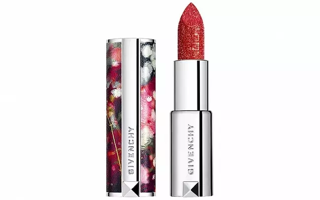 Rudaí an mhian: 7 lipsticks, studded le criostail grianghraf # 1