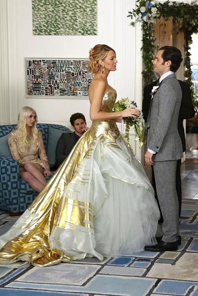 Blake Lively ao amin'ny Georges Chakra, sary andiany "Gossip Girl" # 26