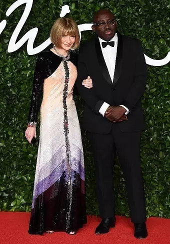 Anna Wintour ja Edward Enninful Burberryssä kuva #12