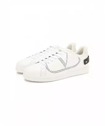 Valentino Garavani wite sneakers mei bont, 42 550 roebel. (tsum.ru) foto nûmer 6