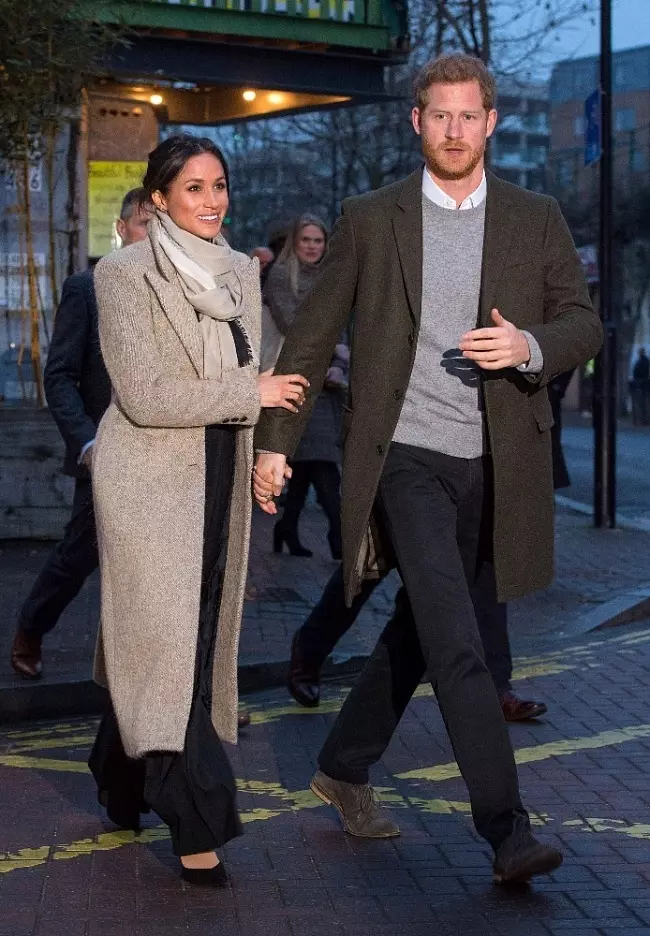 Meghan Markle eta Harry printzearen argazkia # 7