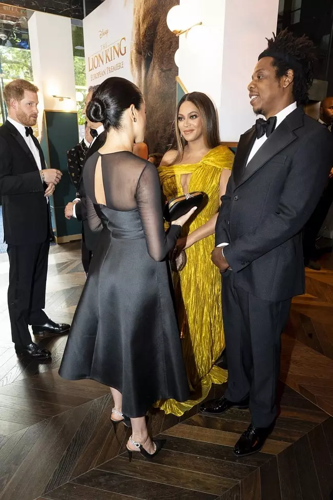 Foto 5 del príncep Harry, Meghan Markle, Beyonce i Jay-Z