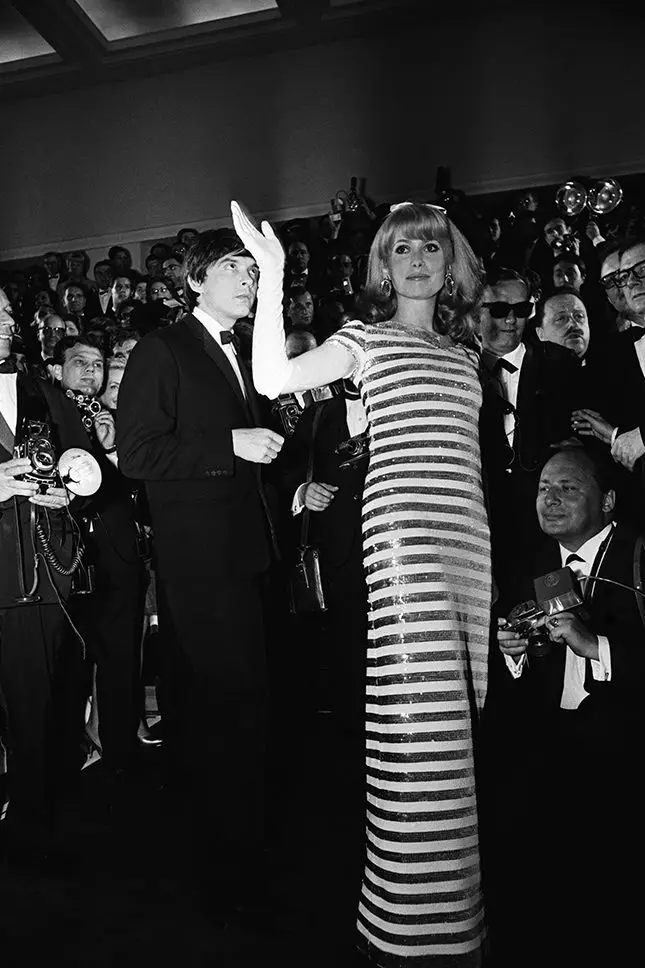 David Bailey le Catherine Deneuve, setšoantšo sa 1966 #5